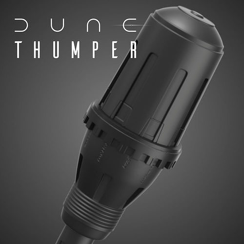 Dune thumper - 3D printing 3D model 3D printable | CGTrader
