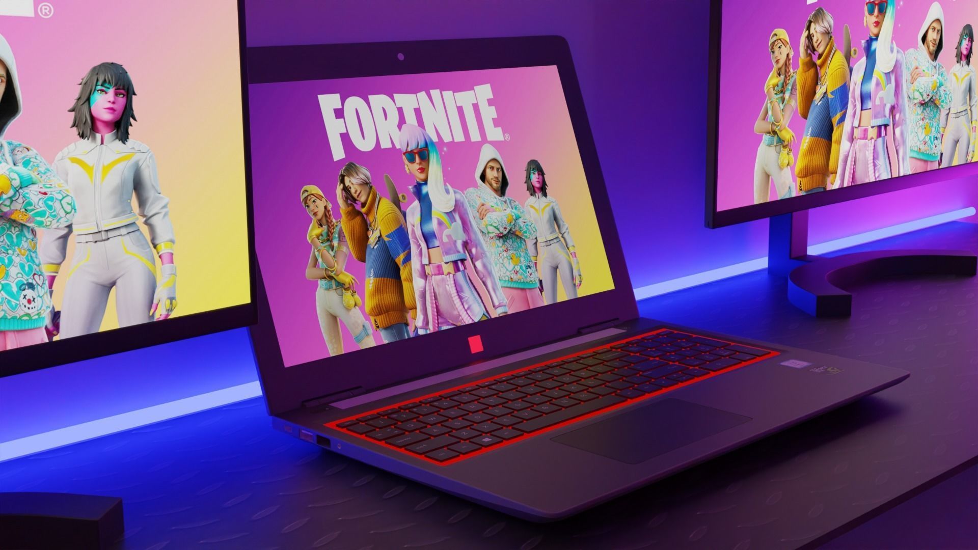 Gaming Bedroom Setup 3D model | CGTrader