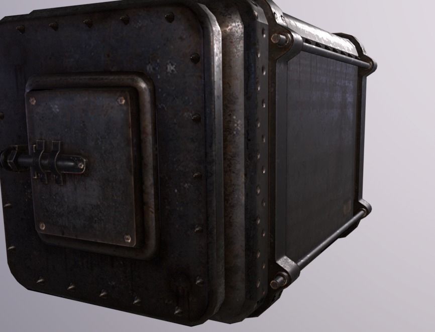 3D model The Machine Boiler VR / AR / low-poly | CGTrader