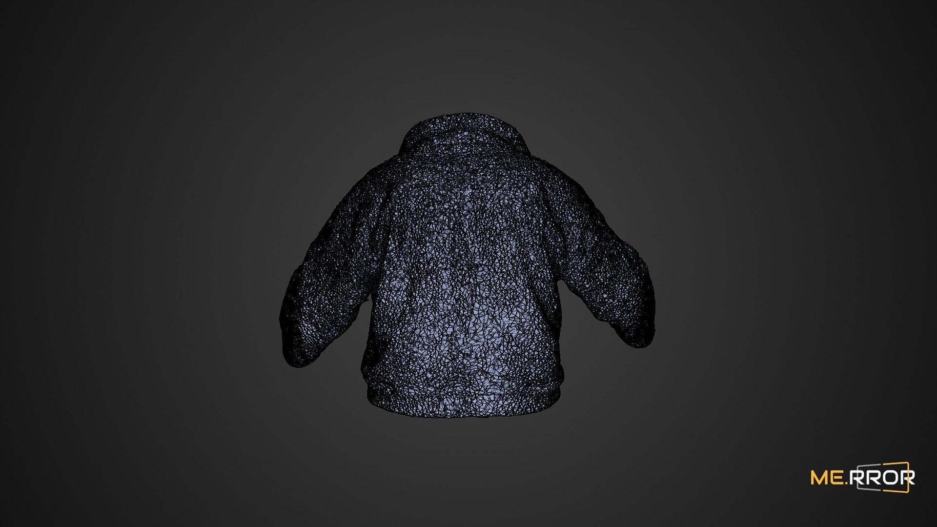 Blue Fleece Jacket 3D model | CGTrader