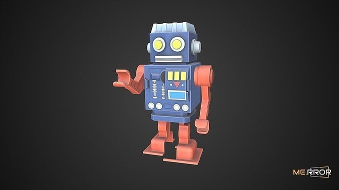 3D model Game Ready Toy Robot VR / AR / low-poly | CGTrader