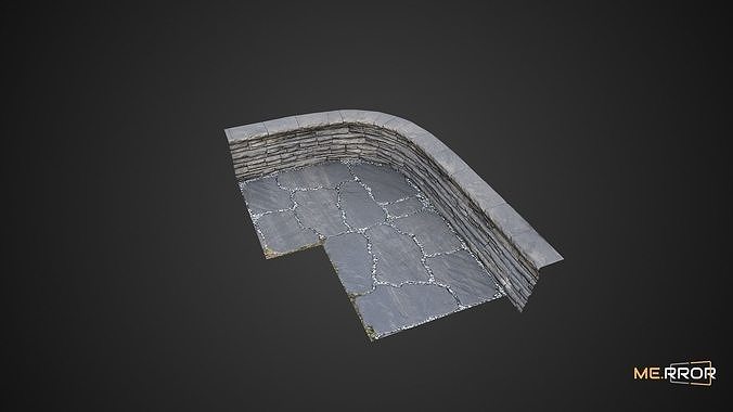 3D model Game Ready Stone Wall and Floor VR / AR / low-poly | CGTrader