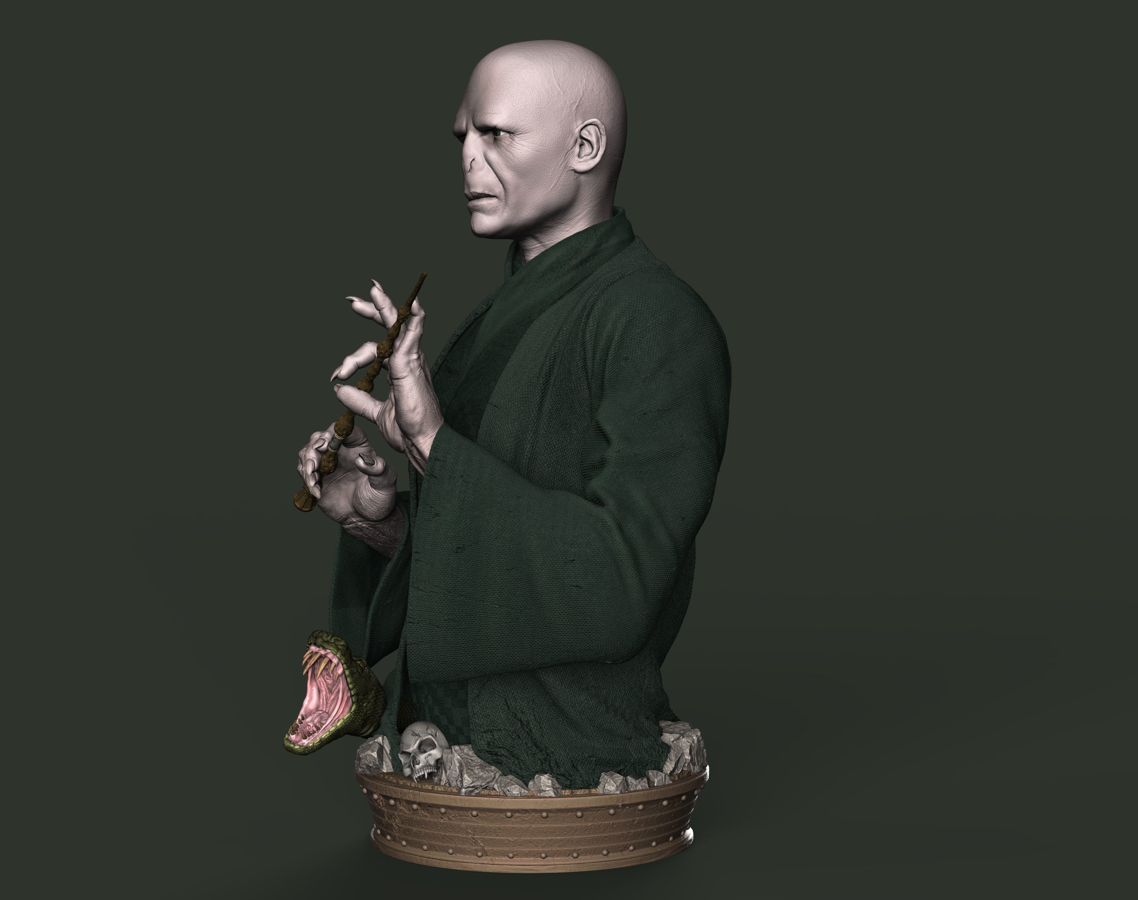 Voldemort 3D model 3D printable | CGTrader