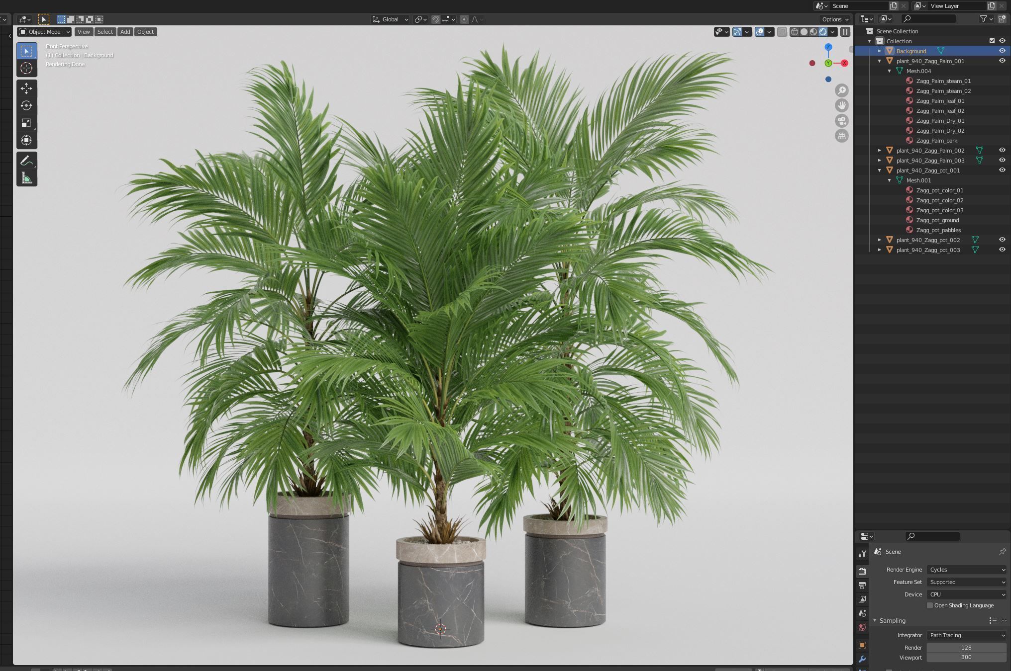 Plants collection 940 3D model | CGTrader