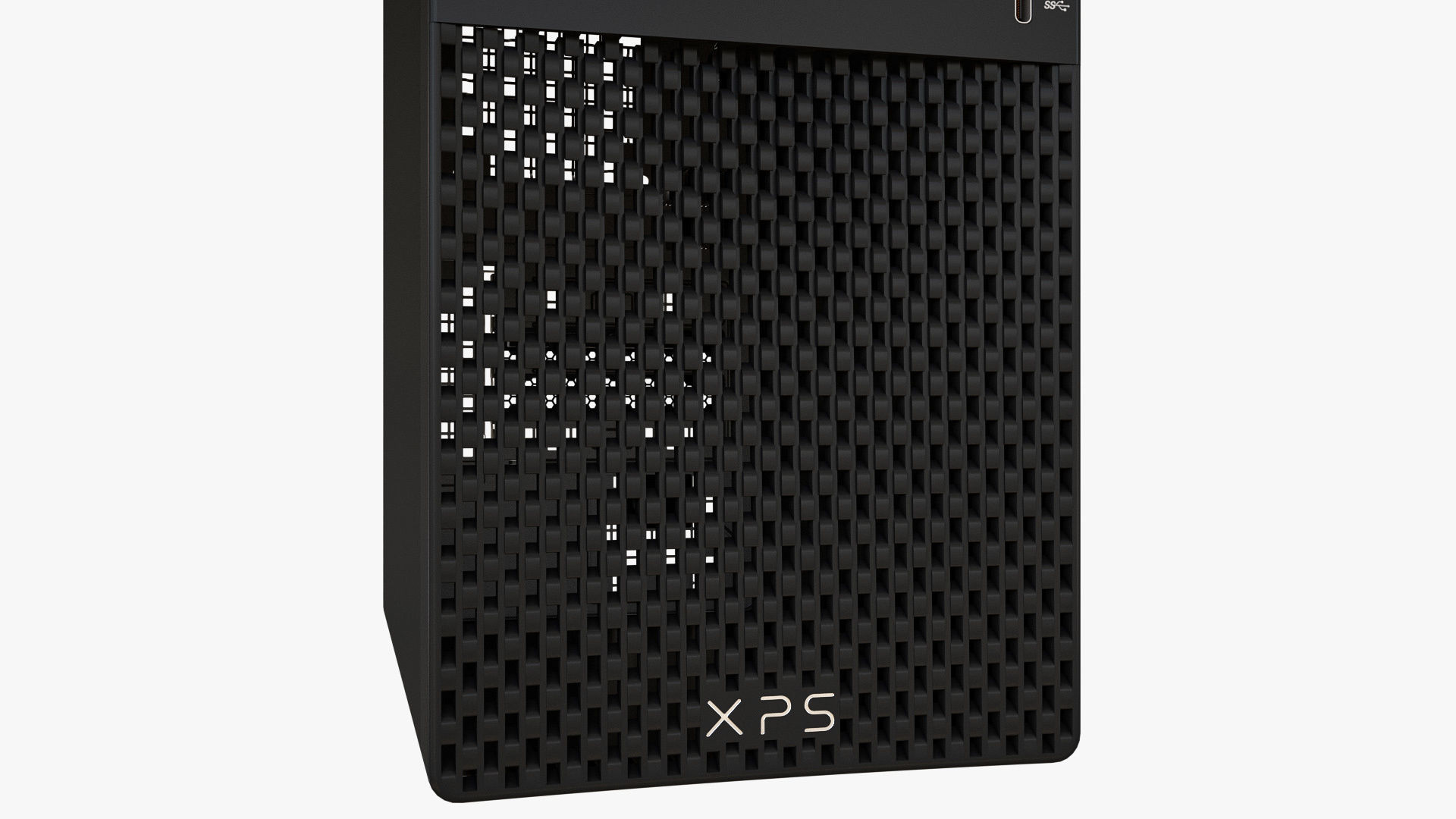 Dell XPS 8940 Desktop with Optical Drive Black 3D model | CGTrader