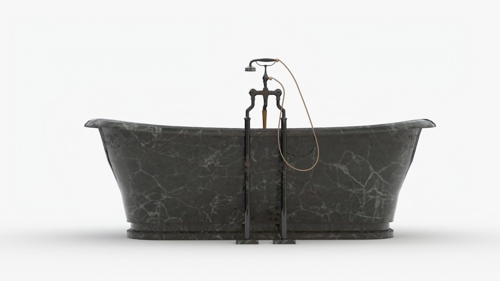 3D model 4K stained bathtub VR / AR / low-poly | CGTrader