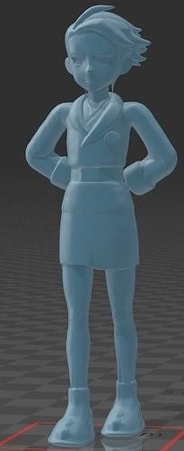 Cyllene pokemon trainer 3D model 3D printable | CGTrader