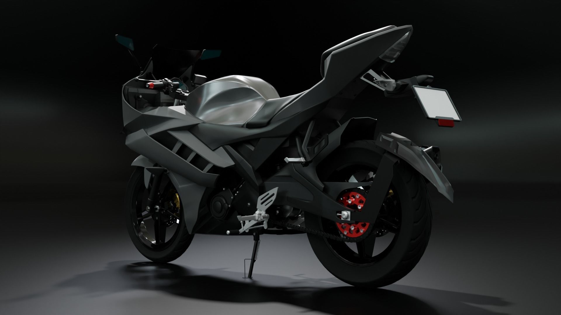 YZF-R15 2016 modified 3D model | CGTrader