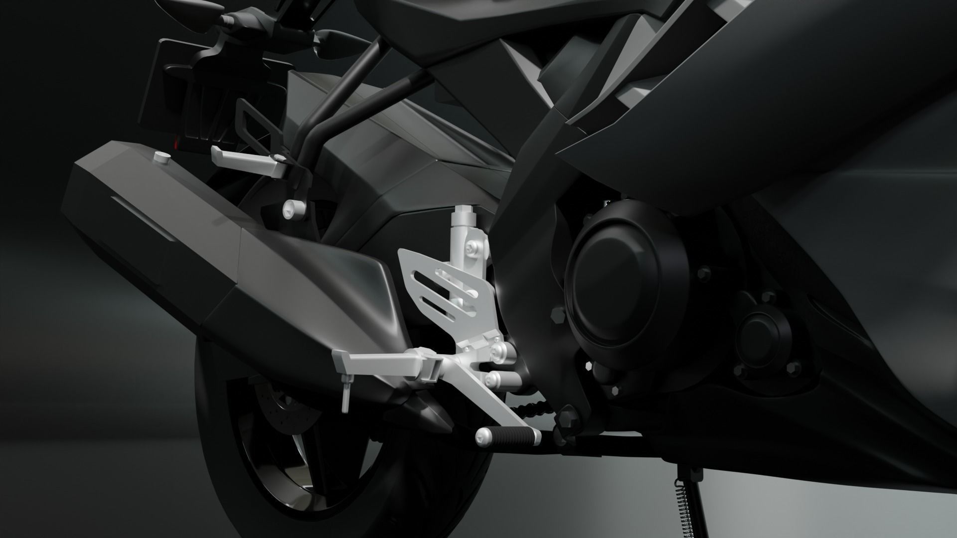 YZF-R15 2016 modified 3D model | CGTrader