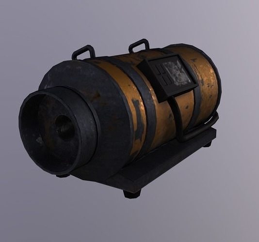 3D model Smoke Machine VR / AR / low-poly | CGTrader