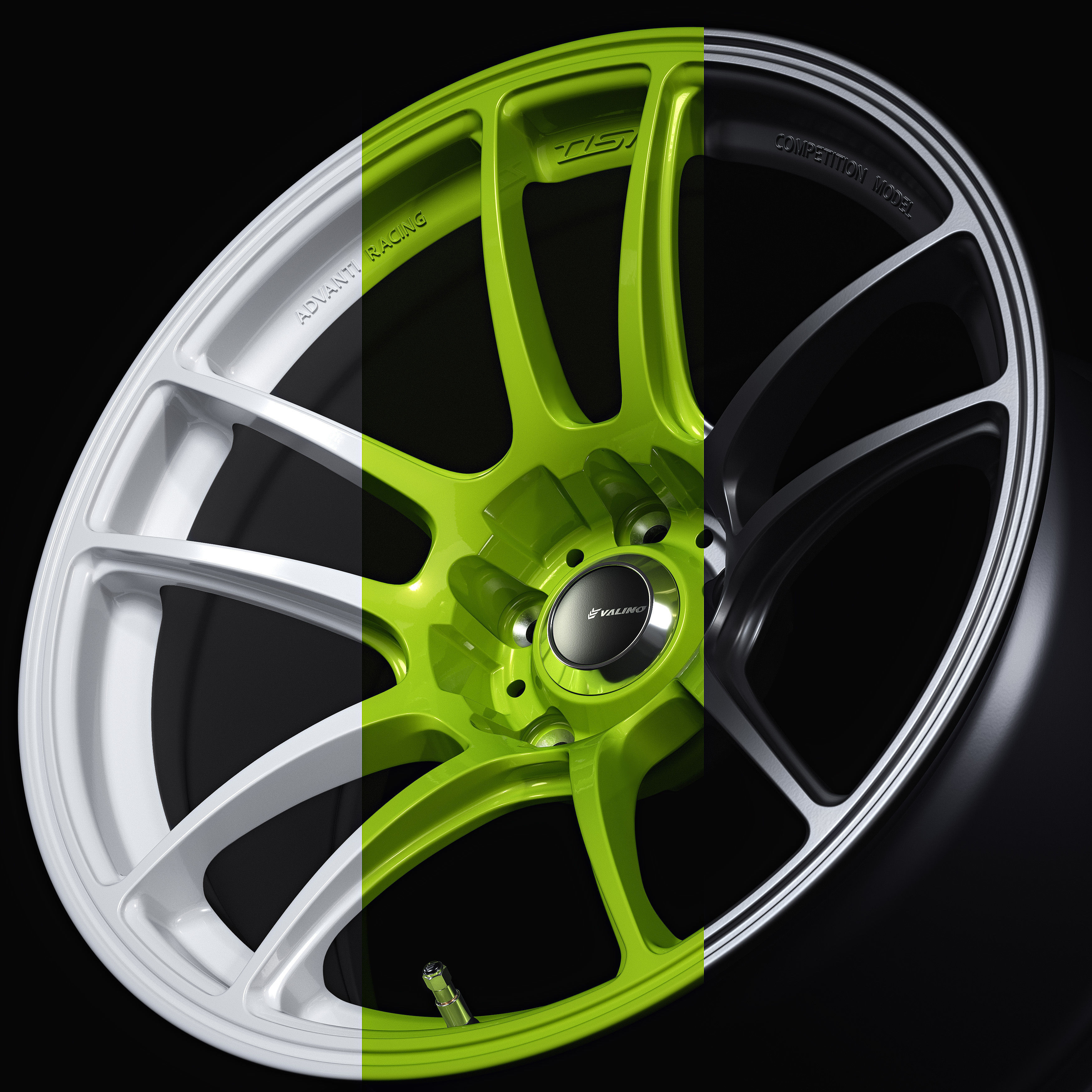 Advanti Bushou N820 Valino Wheels 3D model | CGTrader