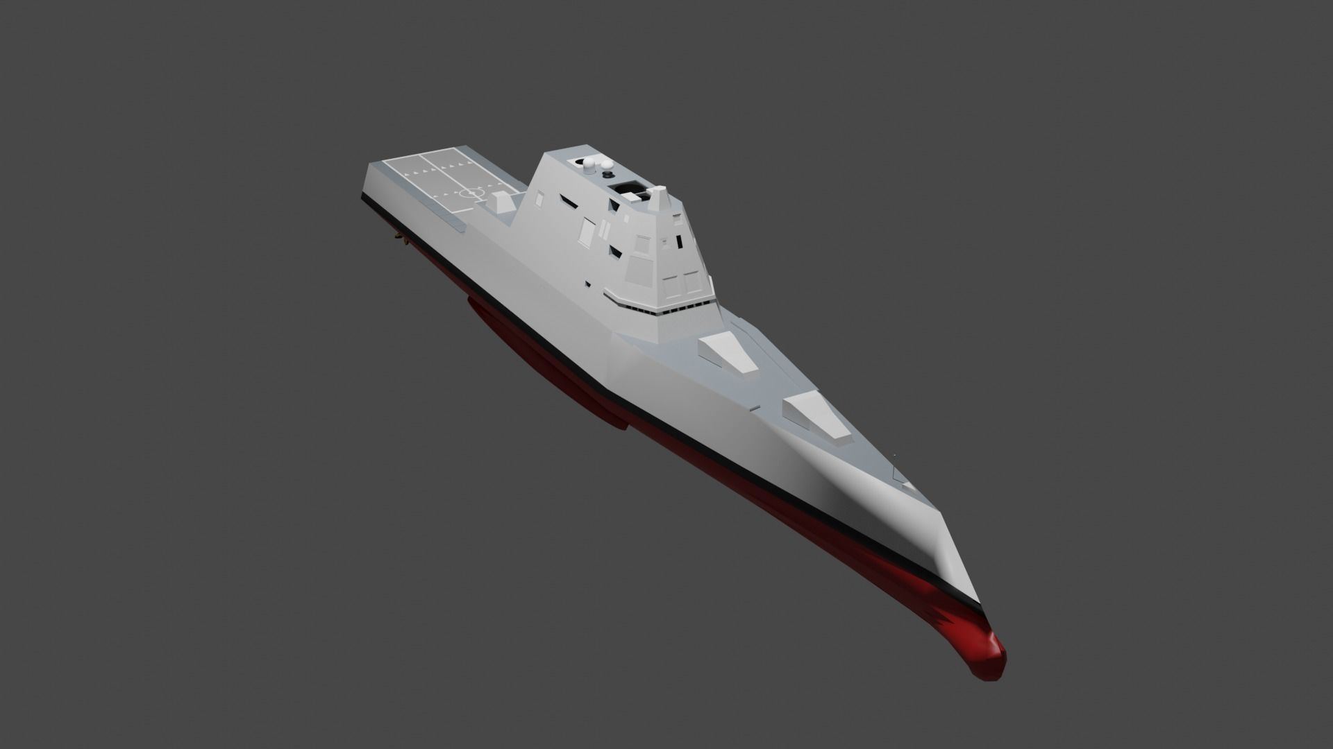uss-zumwalt 3D model | CGTrader