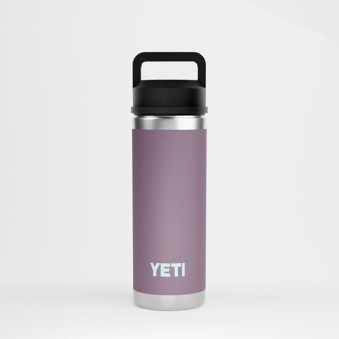 3D model Steel Water flask highquality 3d model with yeti logo VR / AR ...
