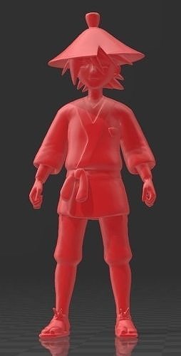 rye pokemon trainer 3D model 3D printable | CGTrader