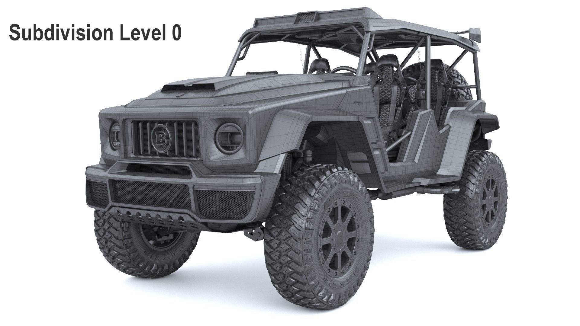 Brabus Crawler 2023 3D model | CGTrader