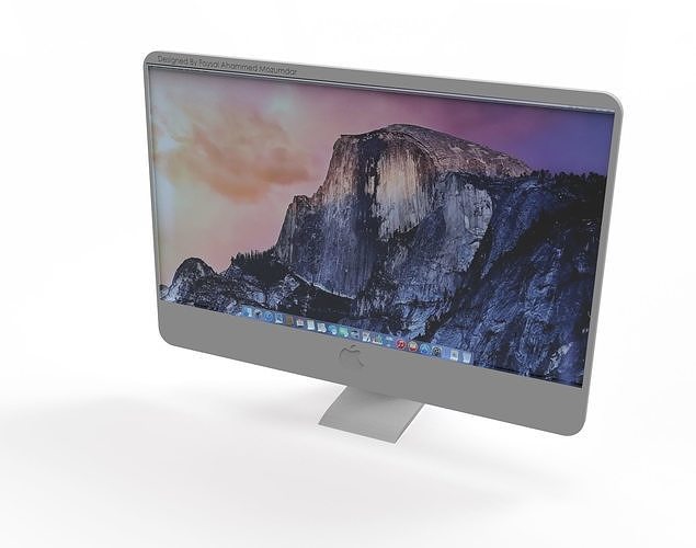 Monitor free 3D model animated rigged | CGTrader