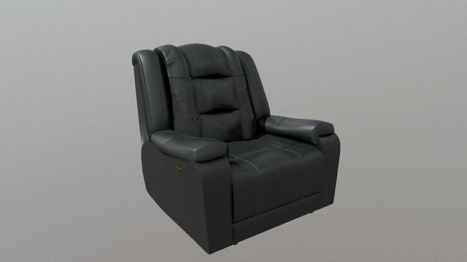 3D model Reclining Sofa Chair VR / AR / low-poly | CGTrader