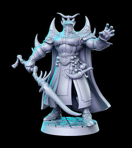 Ex-Death Final Fantasy 32mm Pre-supported 3D model 3D printable | CGTrader
