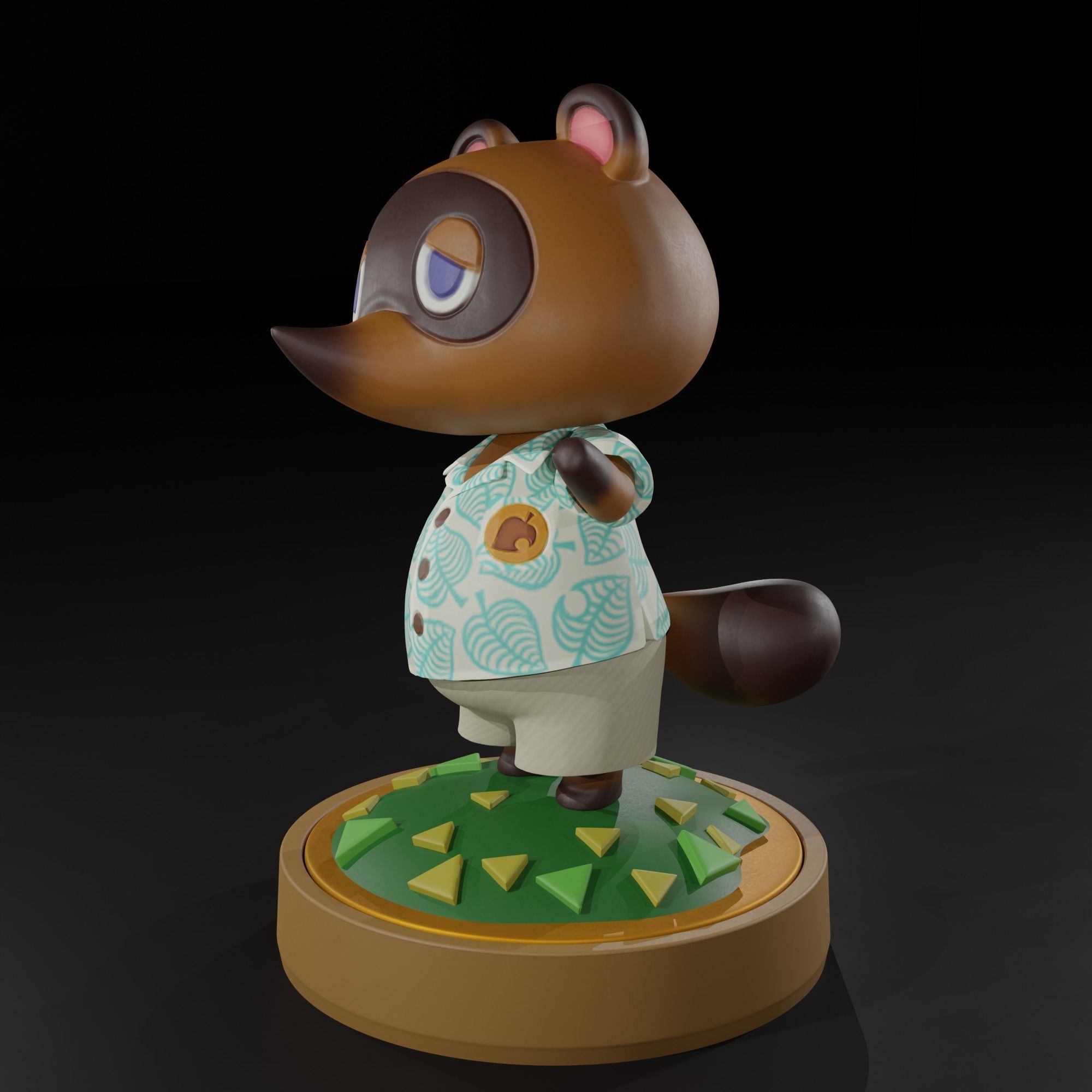 Tom Nook - Animal Crossing 3D model 3D printable | CGTrader