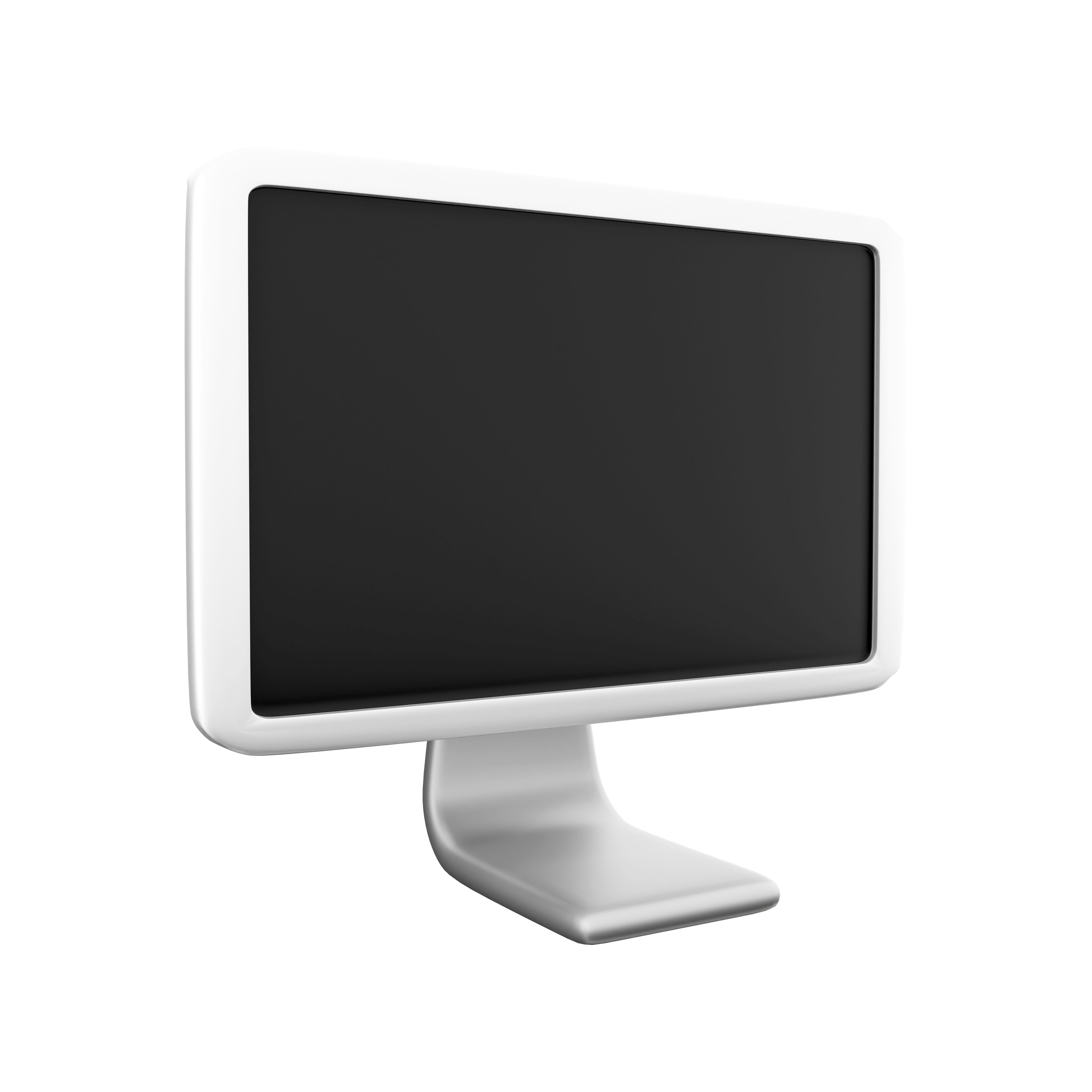 3d Computer Monitor icon 3D model | CGTrader