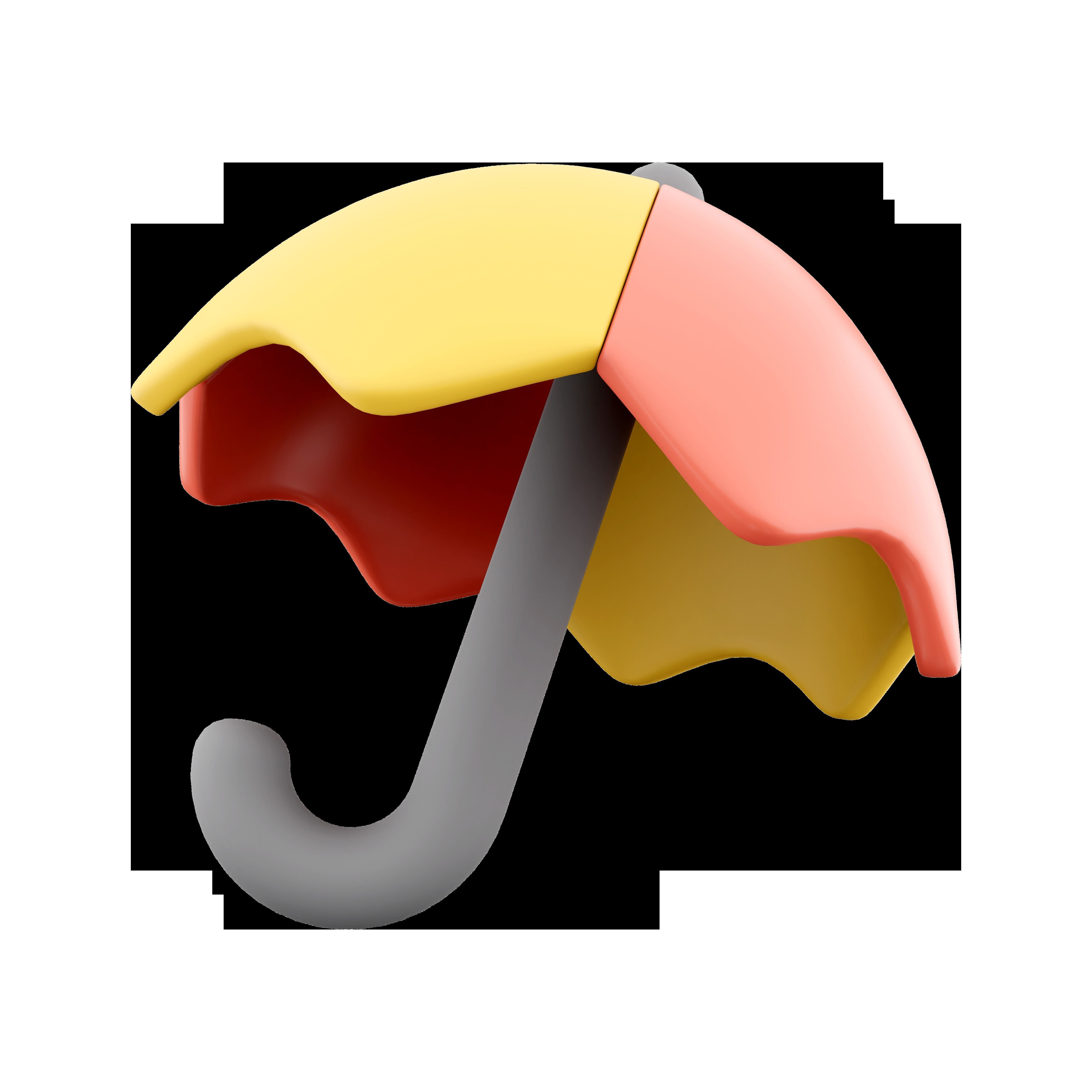3d umbrella cartoon icon 3D model | CGTrader