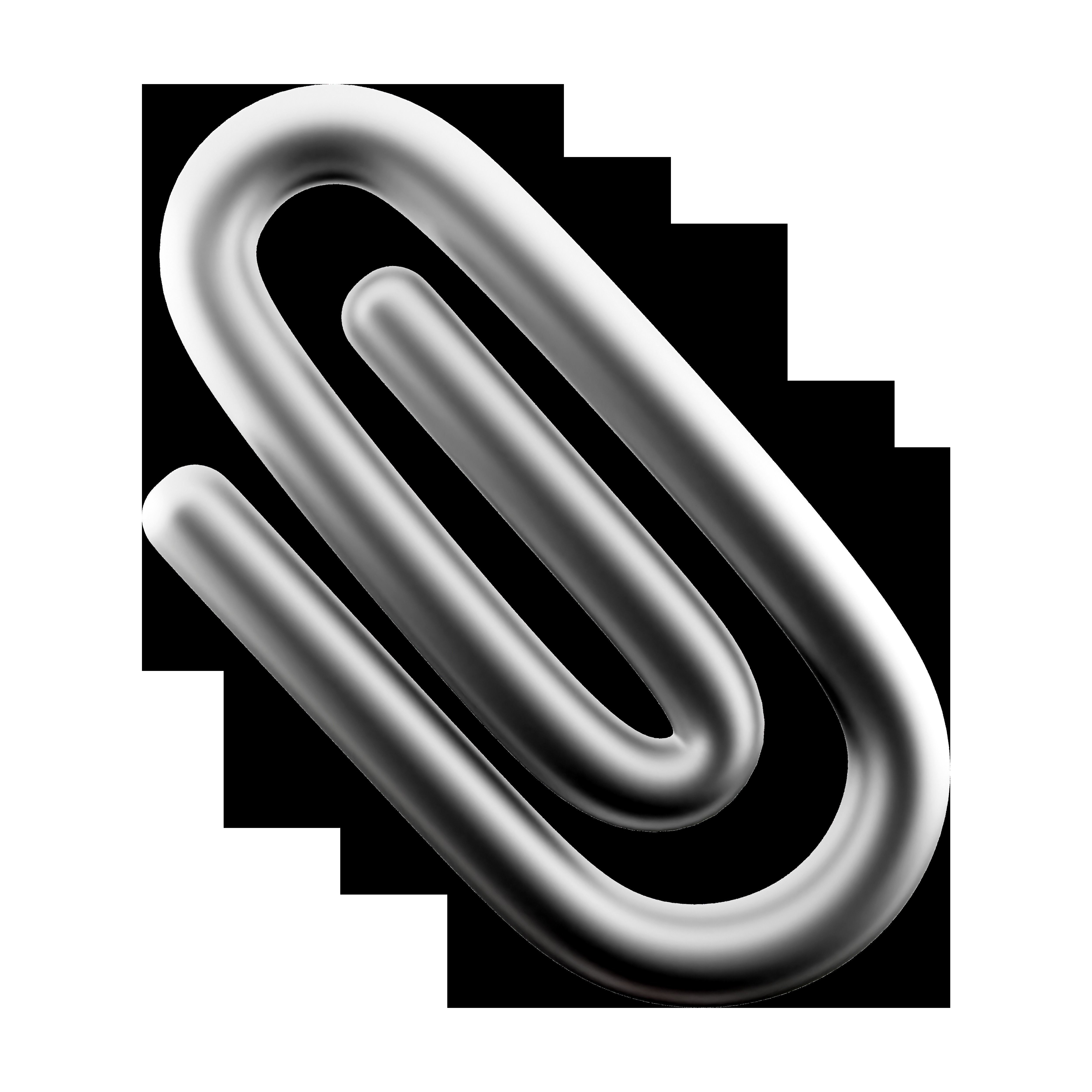 3d paper clip cartoon icon 3D model | CGTrader