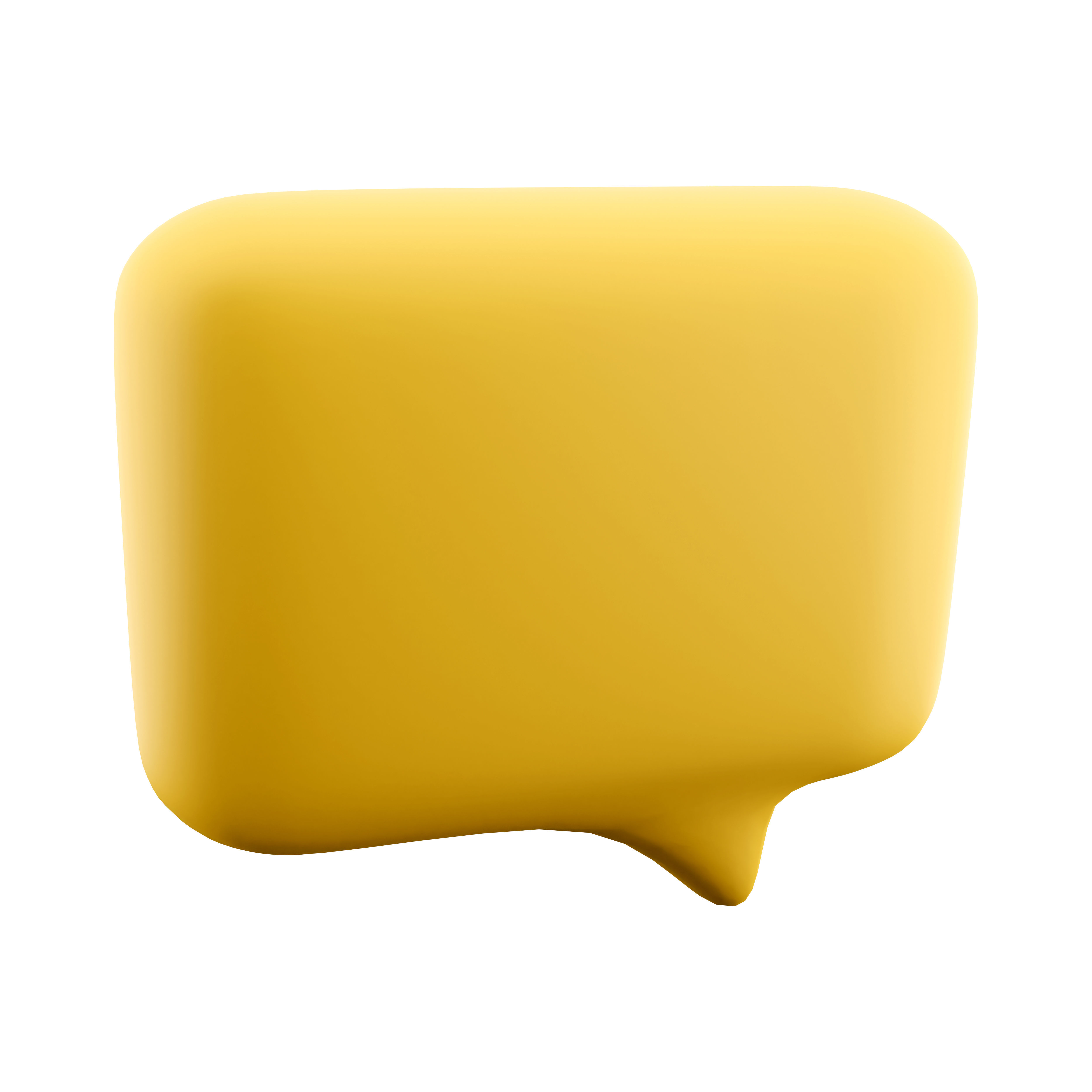 3d Message cartoon icon 3D model | CGTrader