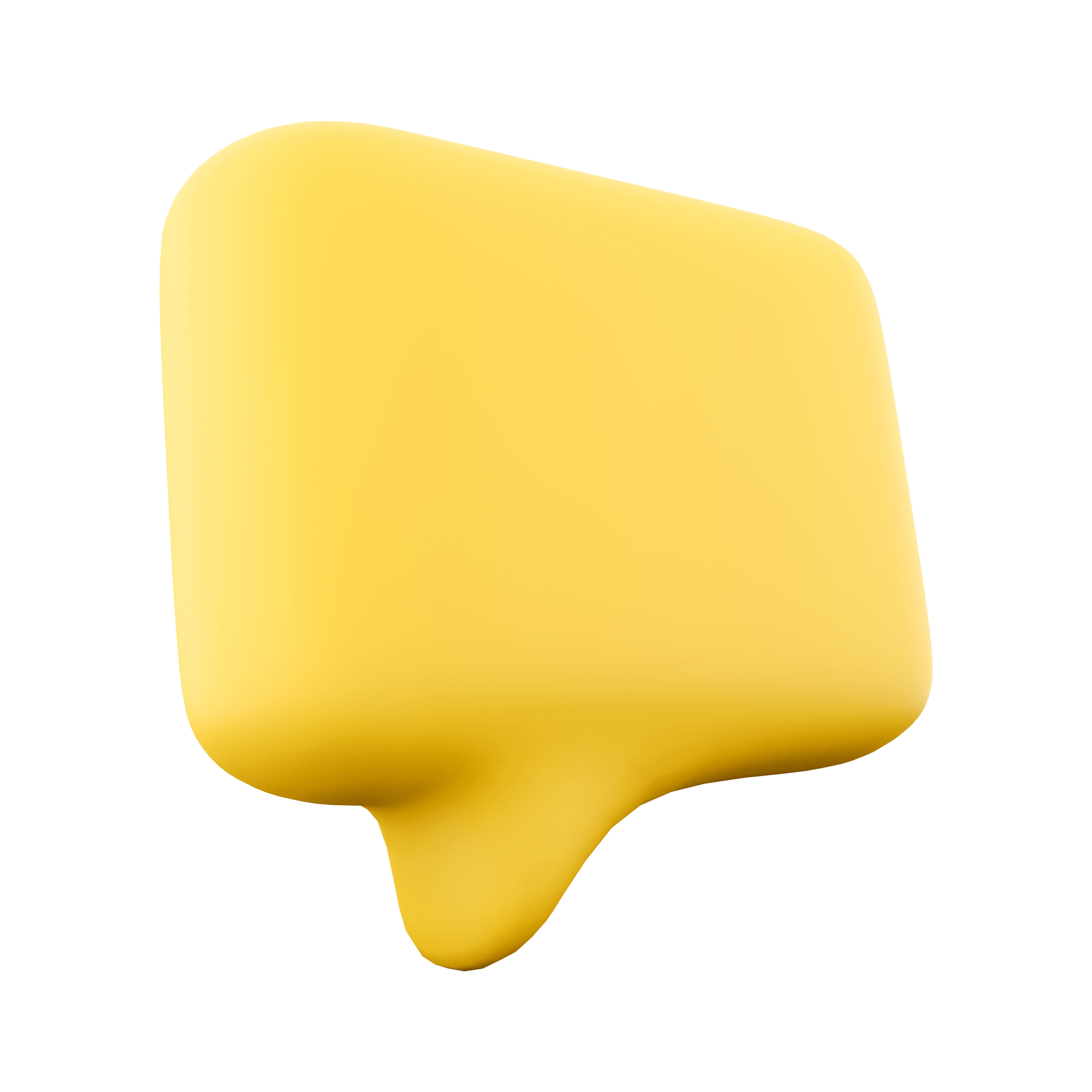 3d Message cartoon icon 3D model | CGTrader