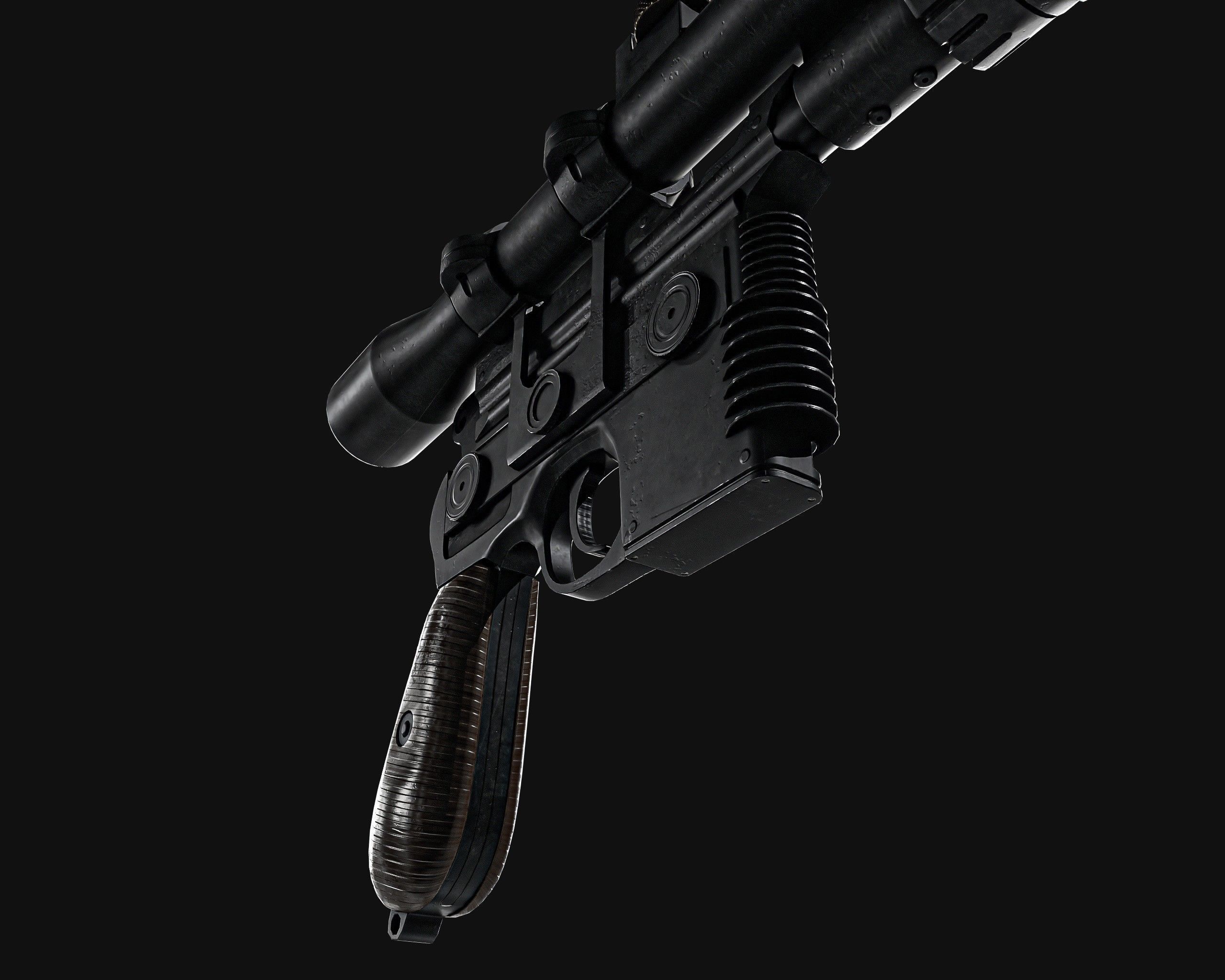 3D model Star Wars DL-44 Heavy Blaster Pistol VR / AR / low-poly | CGTrader