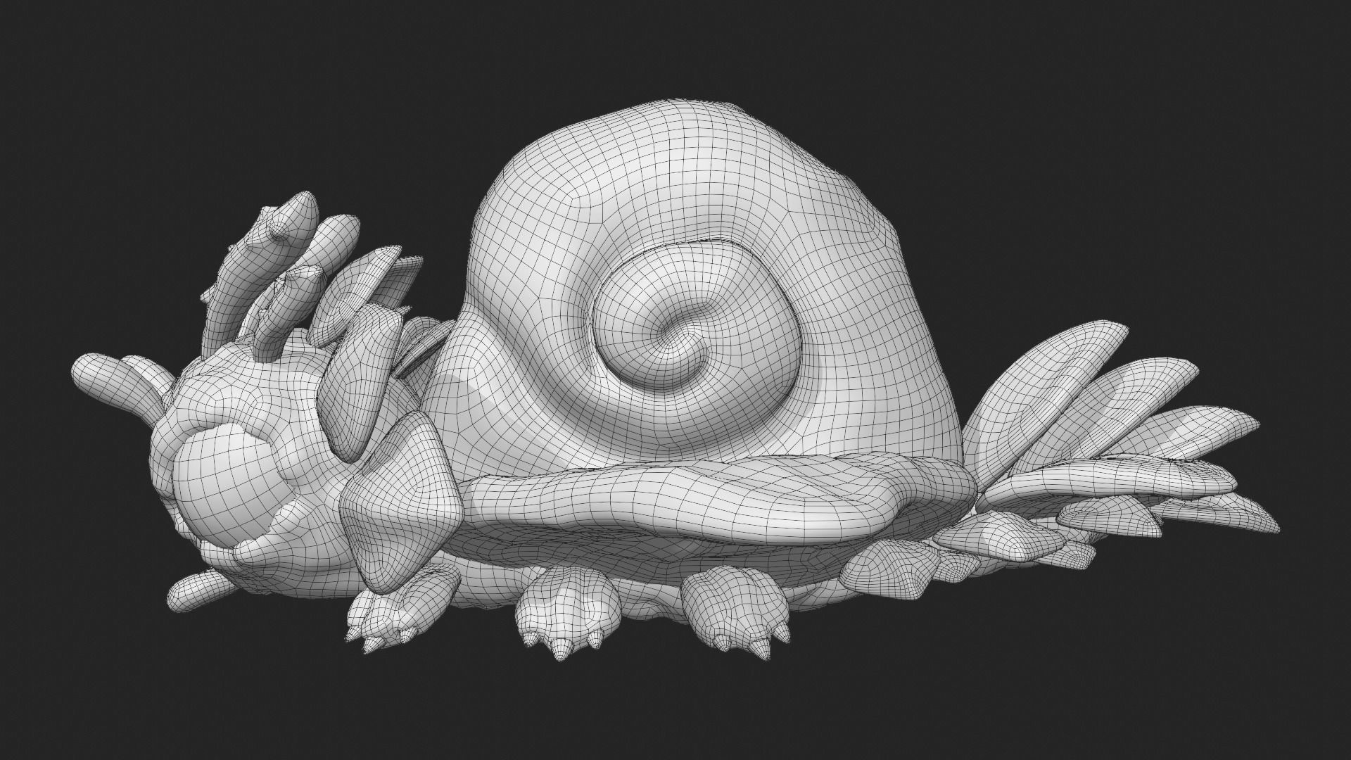 3D model Fantasy Creature Critter VR / AR / low-poly | CGTrader
