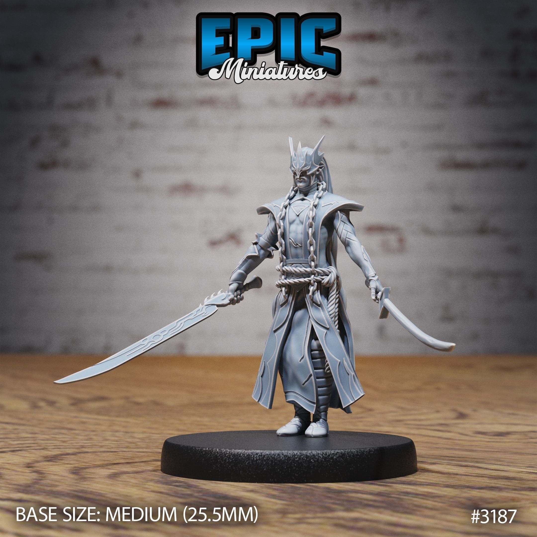 Hunters Guild Elven Red Mage - DnD Tabletop Miniature 3D Model 3D model ...