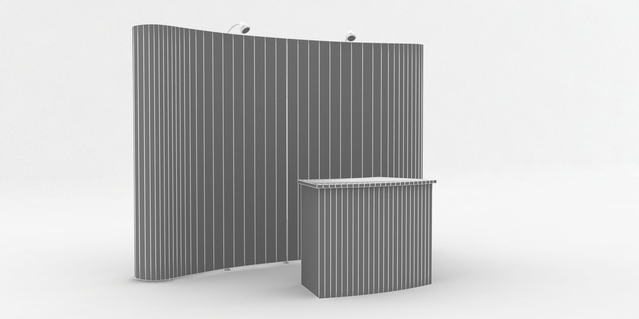 3D Pop Up Display Spider Stand 3D model | CGTrader