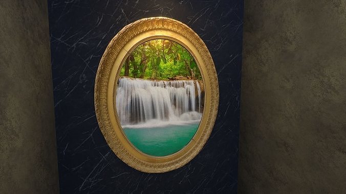 3D model Painting Frame 5 VR / AR / low-poly | CGTrader