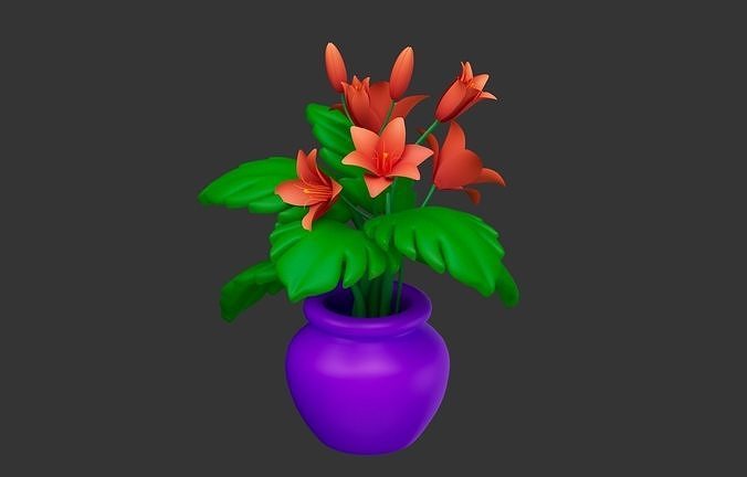 flower 3D model | CGTrader