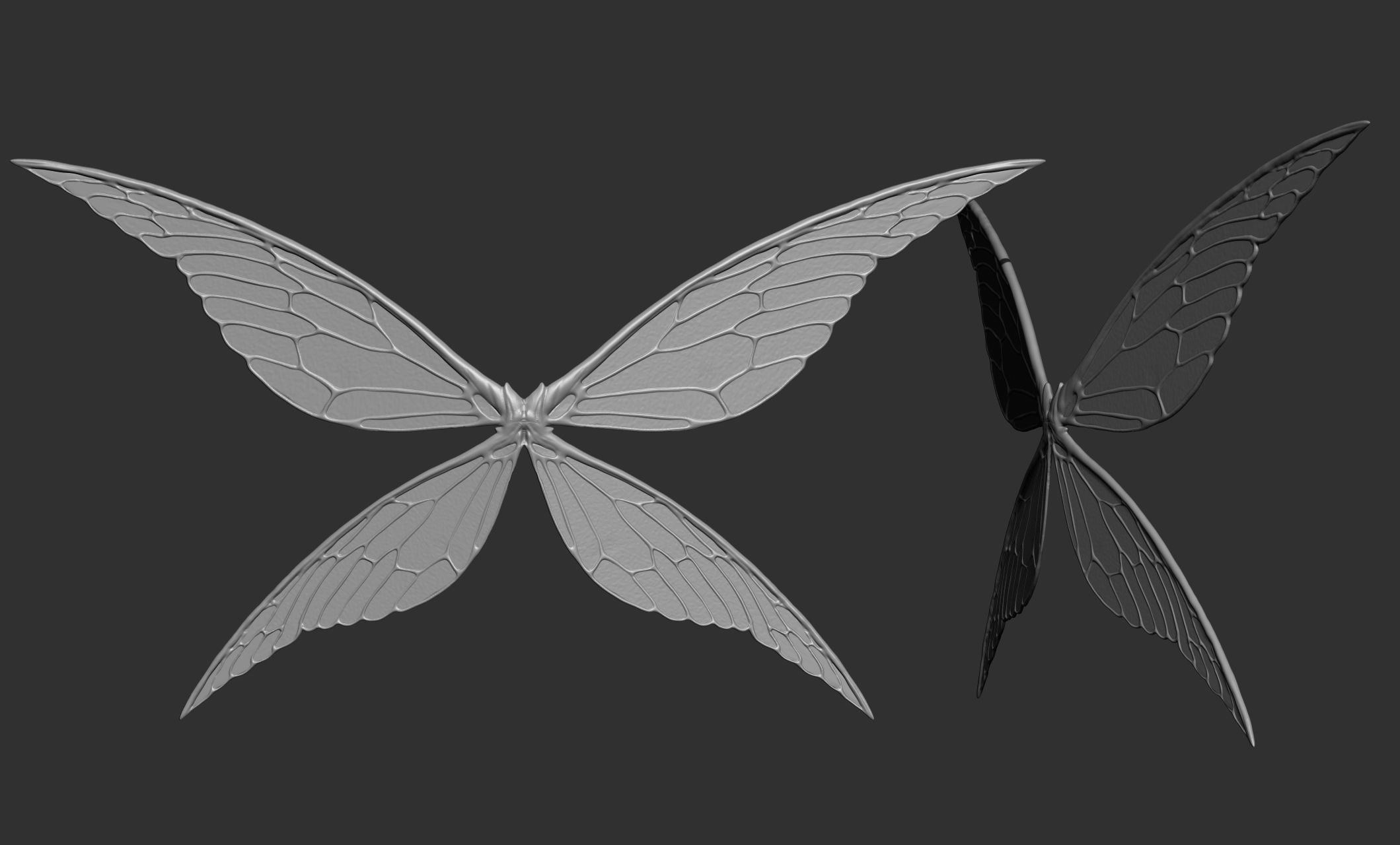 Fairy Wings 3D model | CGTrader