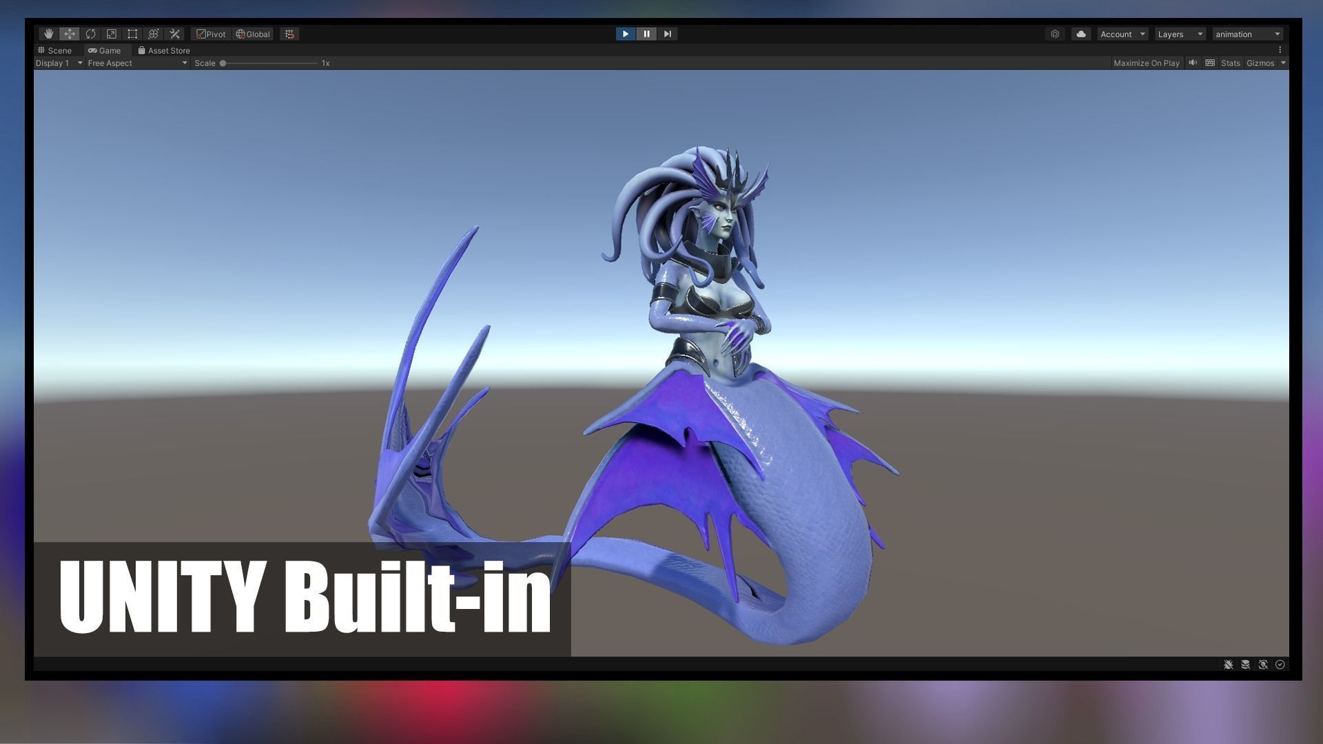 3D model Siren VR / AR / low-poly | CGTrader