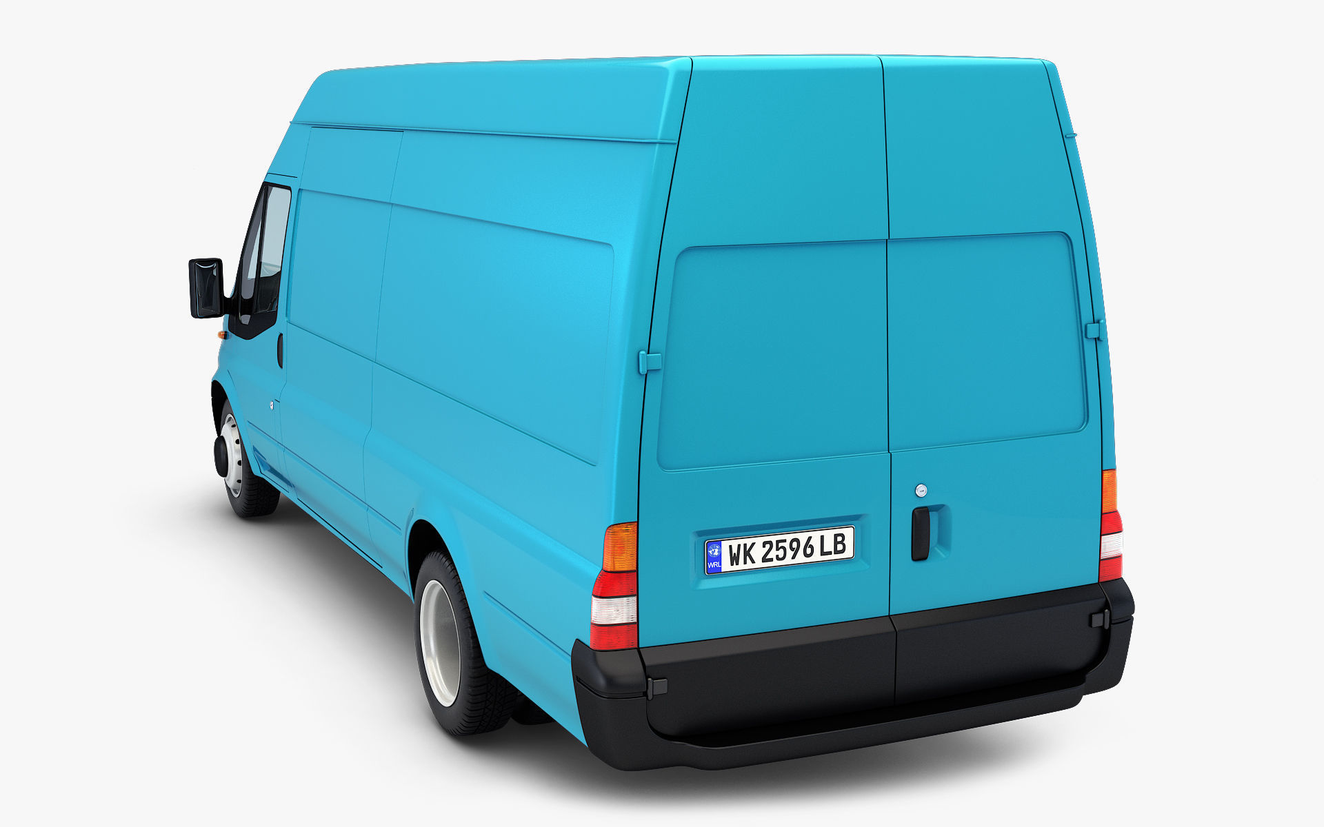 Cargo Van v 1 3D model | CGTrader