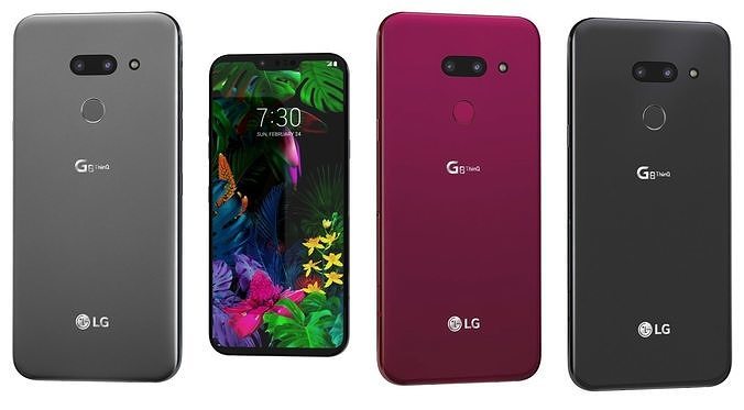 3D model LG G8 ThinQ All Colors VR / AR / low-poly | CGTrader