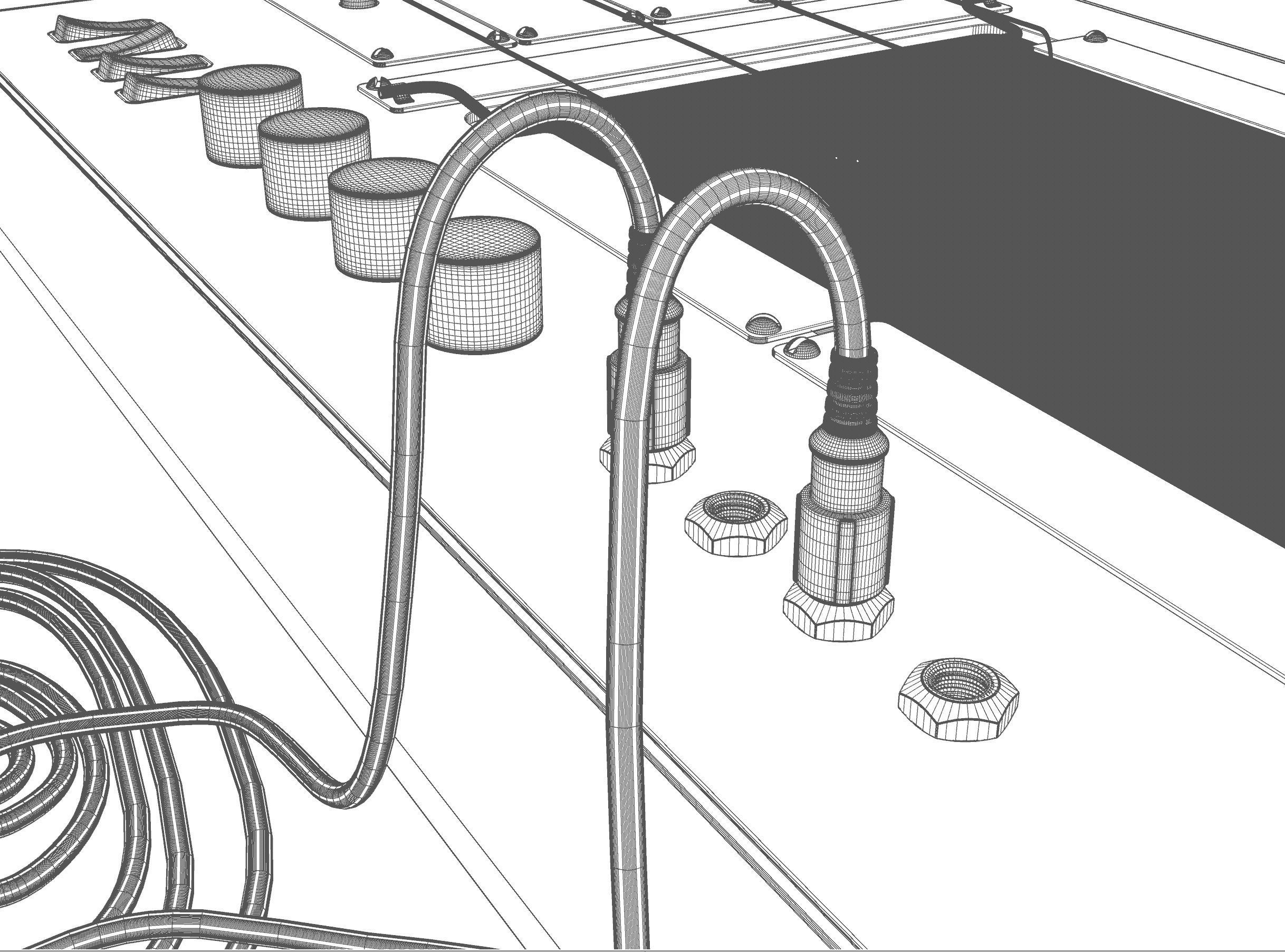 Polygraph Lie Detector Kit 3D model | CGTrader
