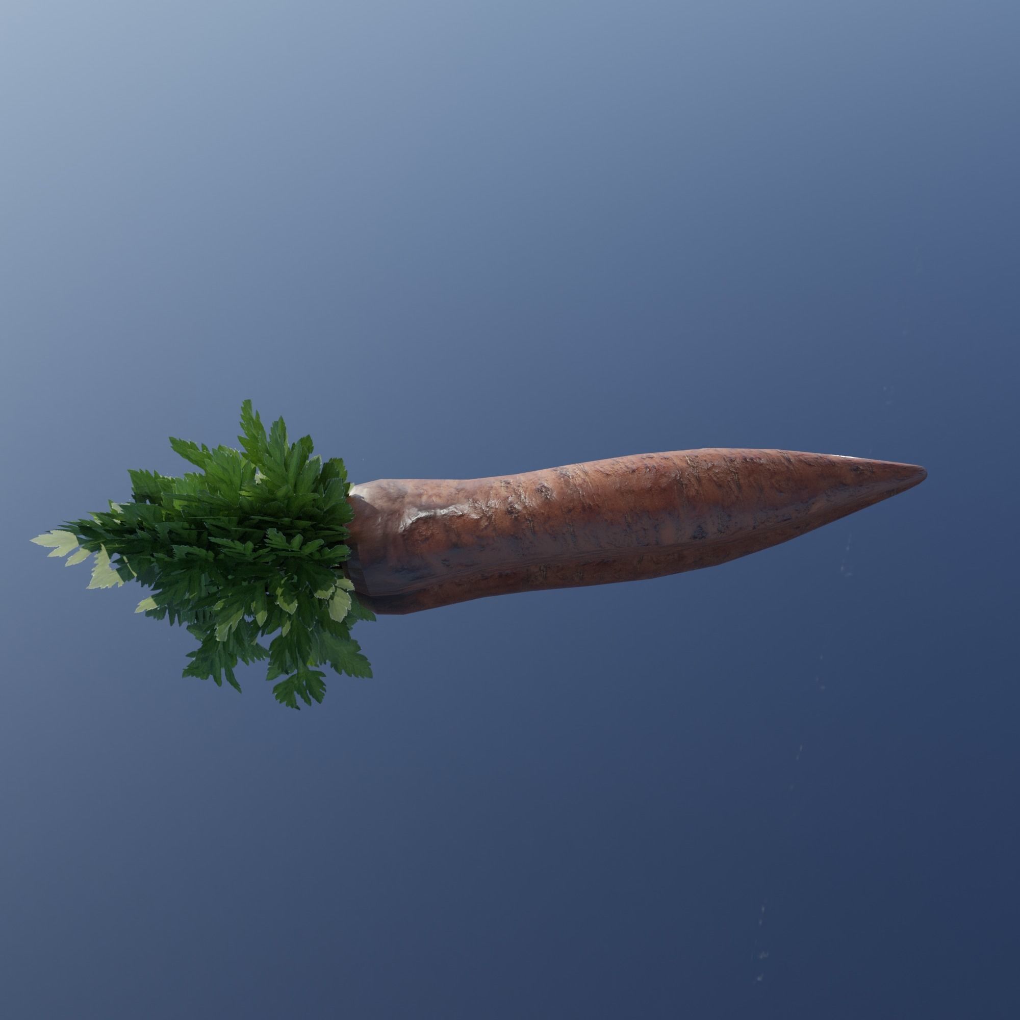 Simple Carrot 3D model | CGTrader