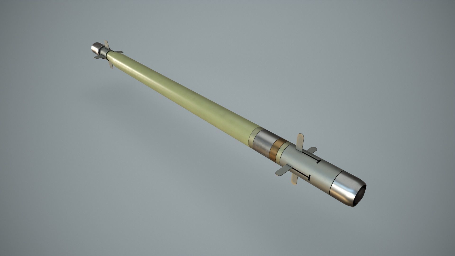 3D model AIM-92 Stinger Launcher VR / AR / low-poly | CGTrader