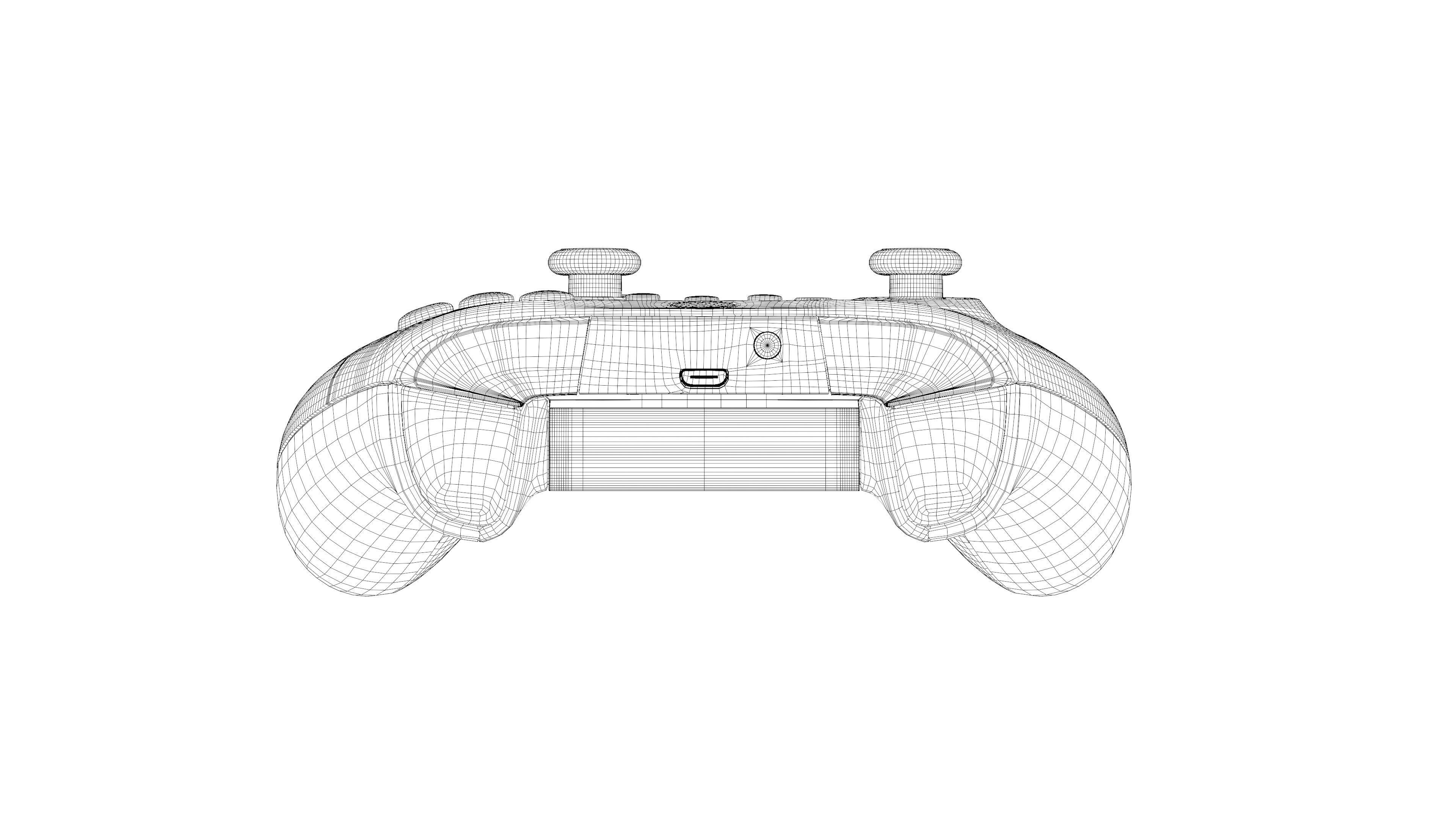 3D model Xbox Series X Controller pbr VR / AR / low-poly | CGTrader