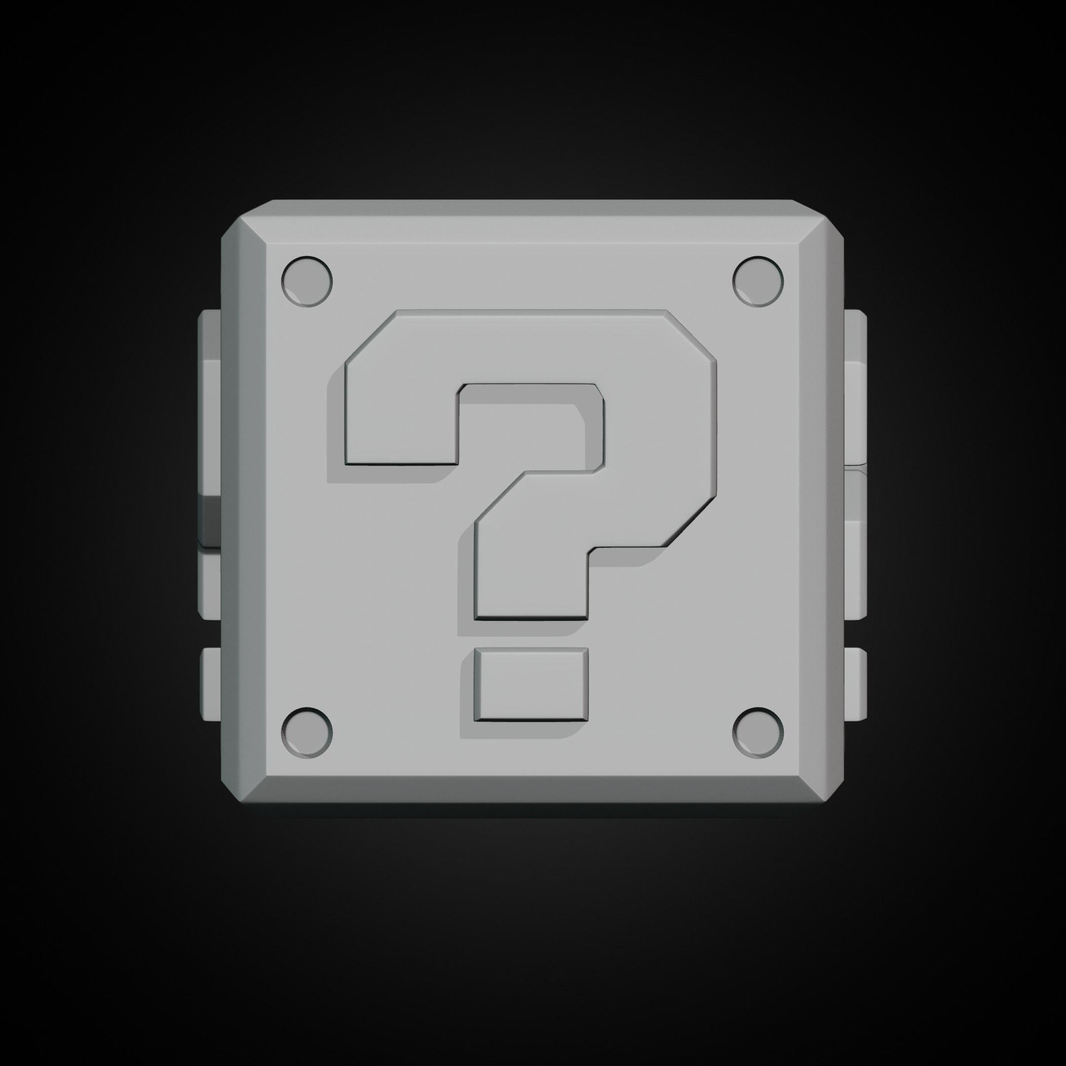 Super Mario Bros Movie Question Block 3D model 3D printable | CGTrader