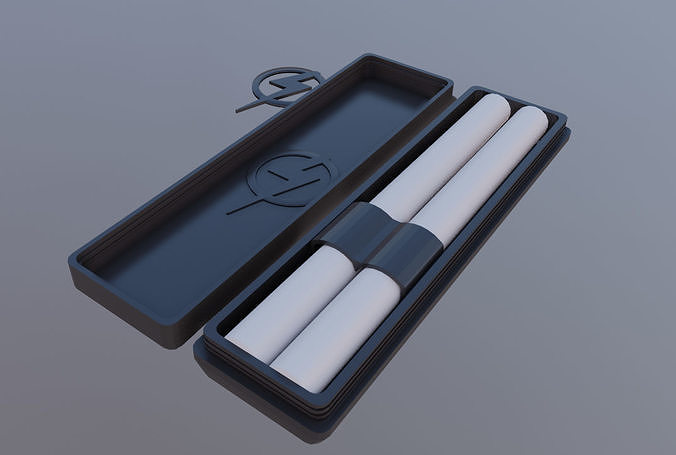 box cigarettes 3D model 3D printable | CGTrader