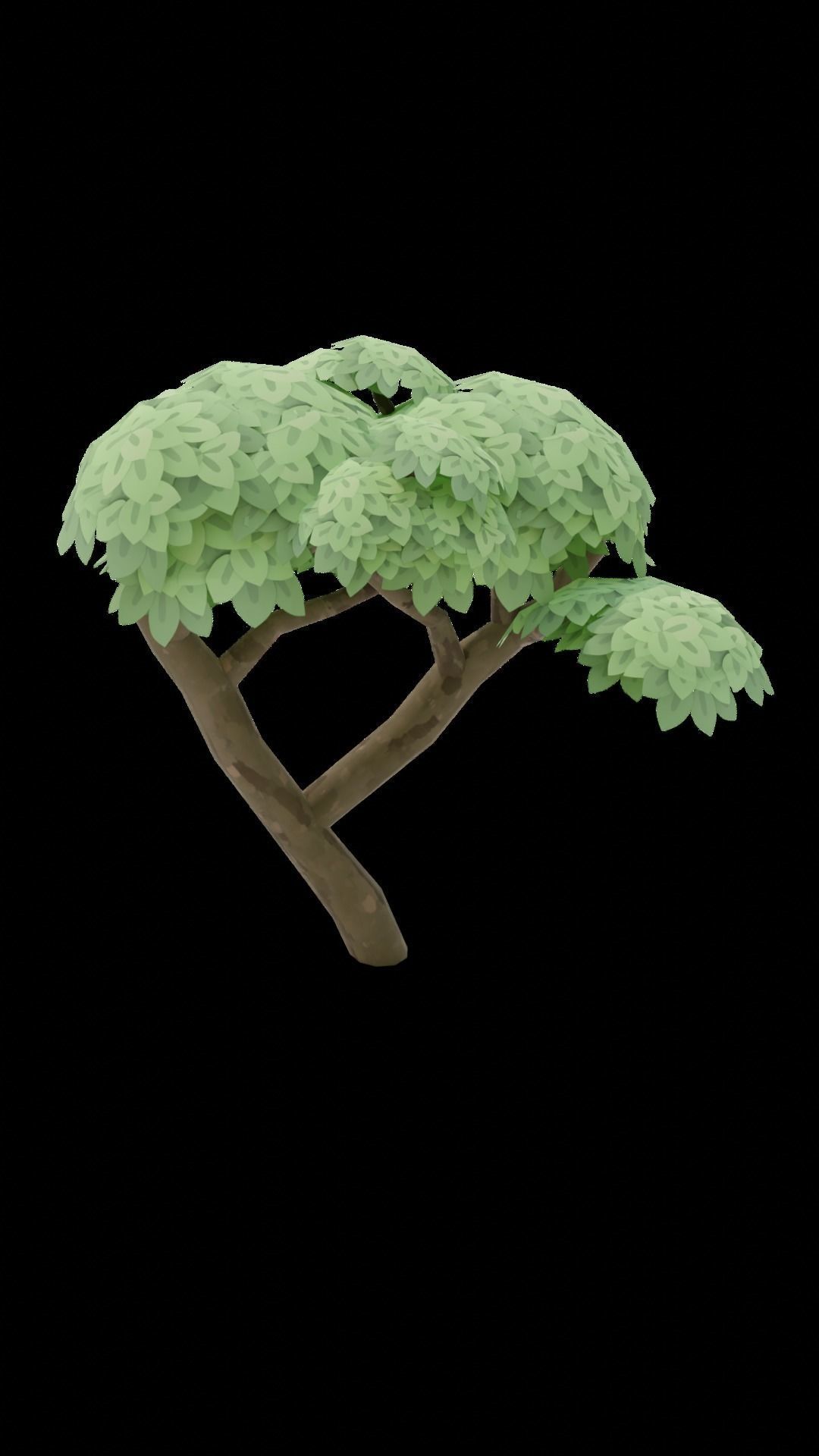 3D model 10 Stylized low poly trees VR / AR / low-poly | CGTrader