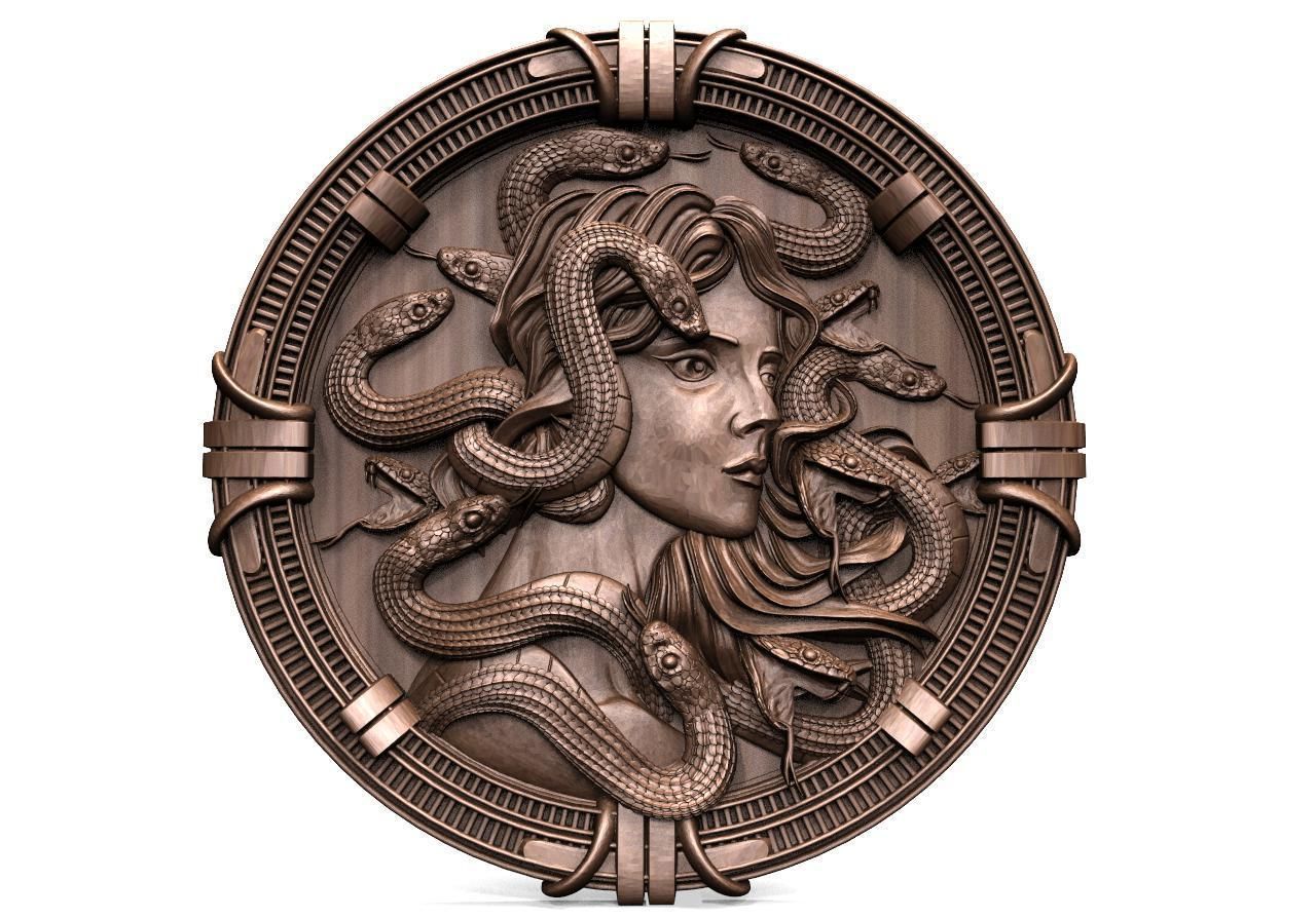 Medusa CNC 3D model 3D printable | CGTrader