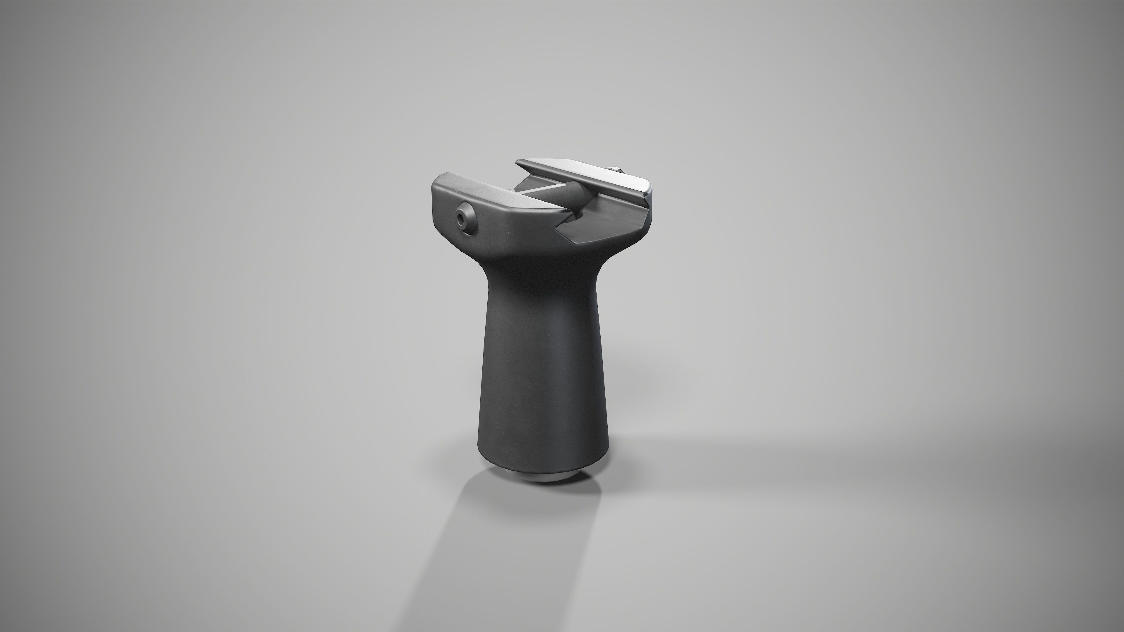 Knight arms foregrip frontgip low poly 3d model free VR / AR / low-poly ...