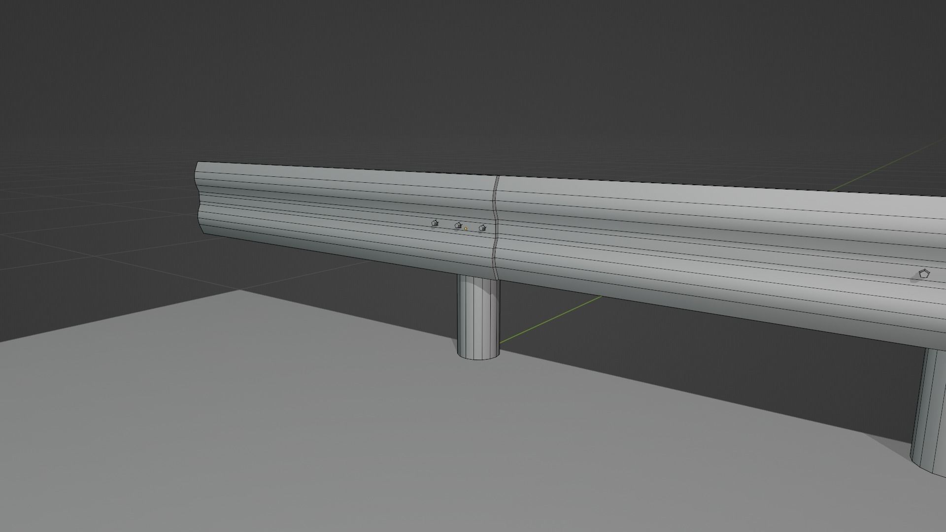 Low Poly Road Safety Model v1 3D model | CGTrader