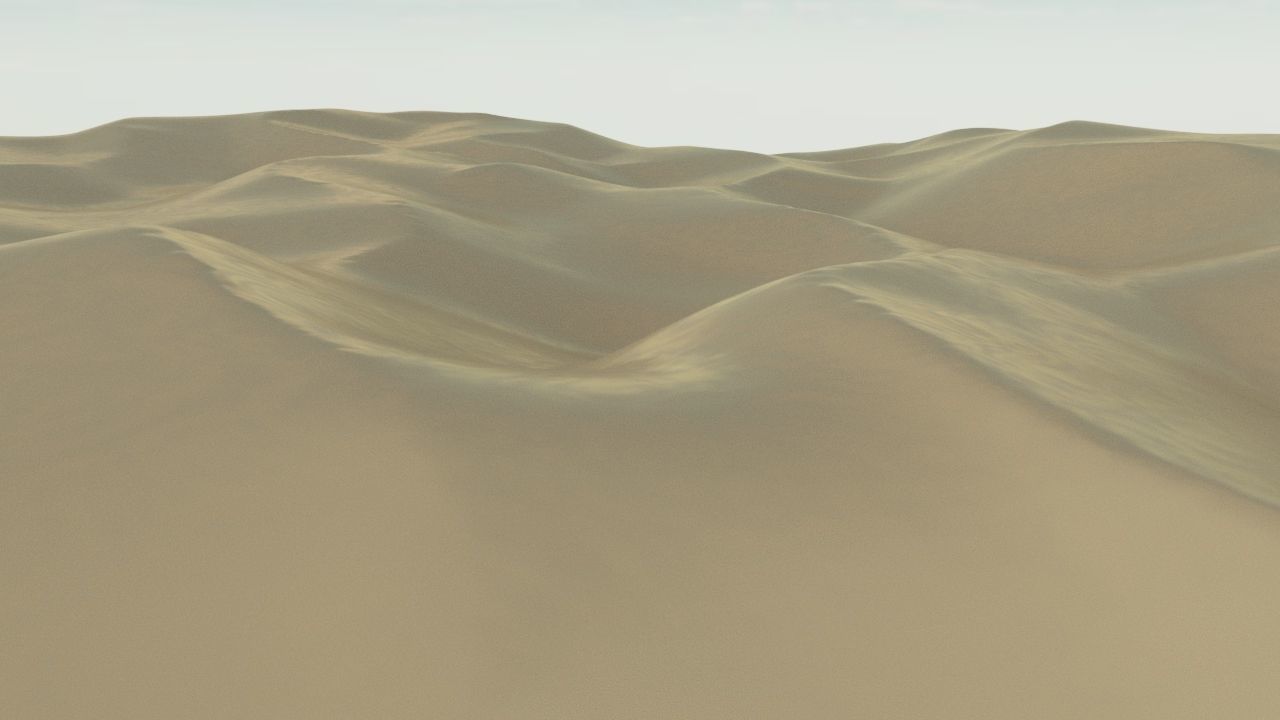 3D model Desert VR / AR / low-poly | CGTrader