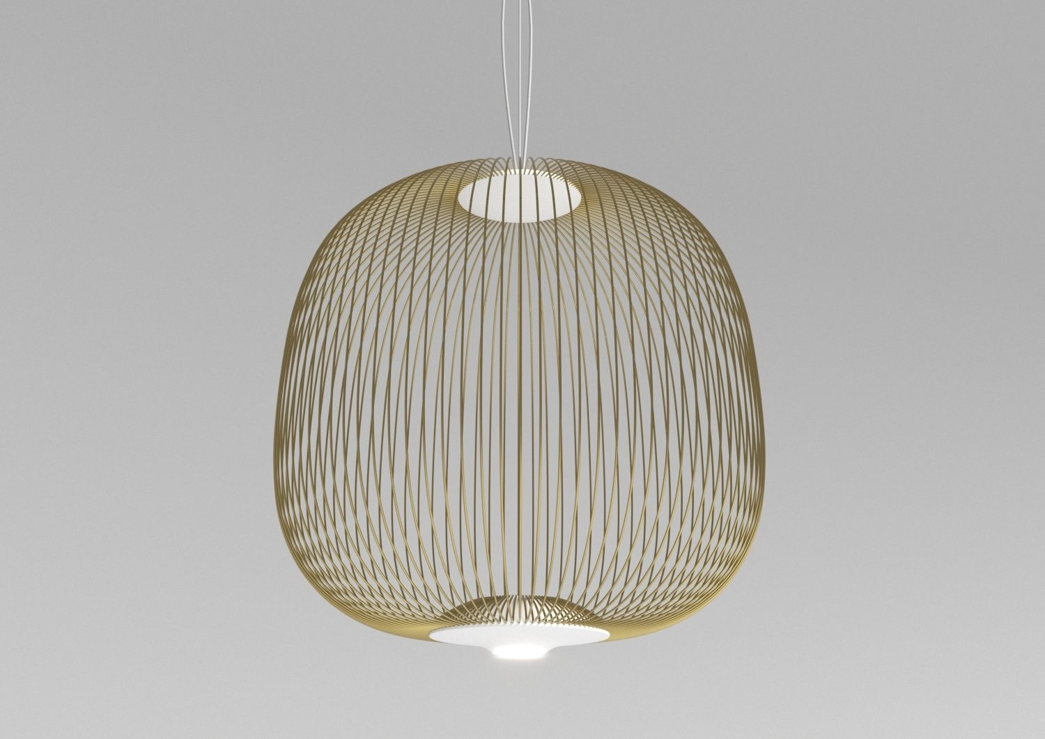 yamagiwa spokes 2 pendant 3D model | CGTrader